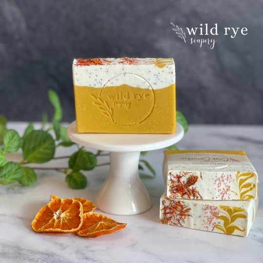 Crisp Clementine All Natural Goat Milk Soap – Wild Rye Soapery